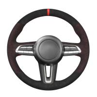 China Hand Stitching Steering Wheel Cover for Mazda 3 2020 Protect and Personalize Your Car for sale
