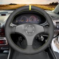 China Soft and Comfortable Suede Steering Wheel Cover for Honda Integra Type R 1994-2001 for sale