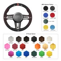 China Hand Stitching Steering Wheel Cover for Mazda 3 2020 Protect and Personalize Your Car for sale