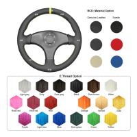 China Soft and Comfortable Suede Steering Wheel Cover for Honda Integra Type R 1994-2001 for sale