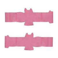 China Light Pink Customized Steering Wheel Cover Set for Nissan NV200 Sentra 2007 2008 2012 for sale