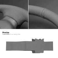 China 1997-2000 Grey Perforated Leather Steering Wheel Cover for Toyota 4Runner Avalon Tacoma for sale