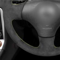 China Alcantera Steering Wheel Wrap for Mazda MX-5 MX5 Miata NB 1999-2005 Protege5 2002-2003 for sale