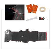 China Customized Thread Color Steering Wheel Cover for Toyota Sienta 2015-2024 3-Spoke Wheel for sale