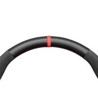 China Artificial Leather Orange Steering Wheel Cover for Honda CR-V CRV 2007 2008 2009 2010 2011 for sale