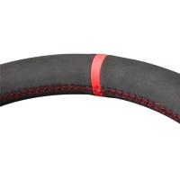 China Custom Hand Stitching Soft Suede Steering Wheel Cover for Mazda CX-30 CX30 Mazda 3 Axela 2019-2020 for sale