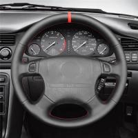 China Custom Leather Steering Wheel Cover for Honda Accord Odyssey PRELUDE 1994 1995 1996 1997 for sale