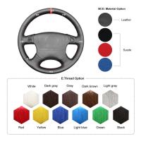 China Custom Leather Steering Wheel Cover for Honda Accord Odyssey PRELUDE 1994 1995 1996 1997 for sale