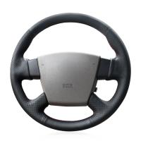 China Custom Leather Steering Wheel Covers for Nissan QASHQAI X-Trail NV200 Rogue Almera N16 Pathfinder for sale
