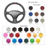 China 1990-1997 Toyota Land Cruiser 80 Series Handmade Genuine Leather Steering Wheel Cover for sale