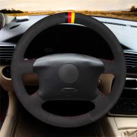 China Steering Wheel Cover for Volkswagen Passat B5 1997-2000 Golf IV Sharan Bora T4 T5 for sale