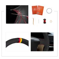 China Steering Wheel Cover for Volkswagen Passat B5 1997-2000 Golf IV Sharan Bora T4 T5 for sale