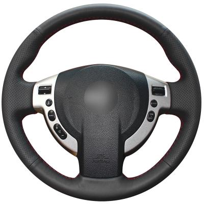 China Artificial Leather Steering Wheel Wrap for Nissan Qashqai 2007-2013  Rogue 2008-2013  X-Trail 2008-2013 NV200 2010-2016 Sentra for sale