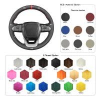 China Stylish Fan Club Design Style Steering Wheel Cover for Toyota INNOVA II N14 2020-2023 for sale