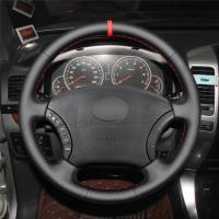 China Car Steering Wheel Cover New Type Popular For Land Cruiser Prado Tacoma 4Runner Hilux Highlander Sequoia Sienna Tundra for sale