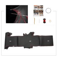 China Custom Black Leather Steering Wheel Cover for SUZUKI Swift 2011 2012 2013 Car Fitment for sale