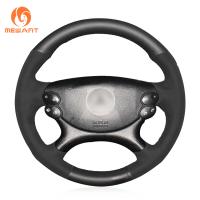 China Wholesale Custom Hand Sew Style Steering Wheel Covers for Mercedes-Benz E63 AMG 2006-2008 CLS 63 AMG 2007 for sale
