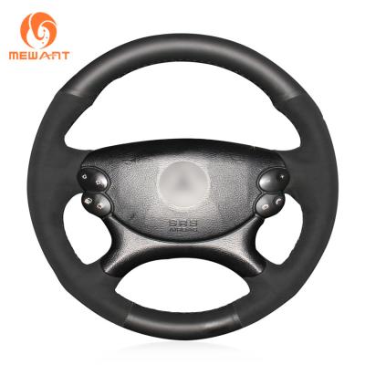 China Wholesale Custom Hand Sew Style Steering Wheel Covers for Mercedes-Benz E63 AMG 2006-2008 CLS 63 AMG 2007 for sale
