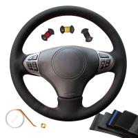 China Hand Sewing Artificial Leather Steering Wheel Cover for Suzuki Grand Vitara 2007 2008 2009 2010 2011 2012 2013 for sale