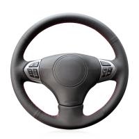 China Hand Sewing Artificial Leather Steering Wheel Cover for Suzuki Grand Vitara 2007 2008 2009 2010 2011 2012 2013 for sale