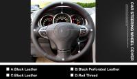 China Hand Sewing Artificial Leather Steering Wheel Cover for Suzuki Grand Vitara 2007 2008 2009 2010 2011 2012 2013 for sale