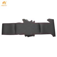 China Black Leather Steering Wheel Cover for Suzuki Swift SX4 Alto for sale