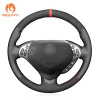 China Hand Stitching Suede PU Leather Steering Wheel Cover for Honda Acura TL 2007-2008 for sale