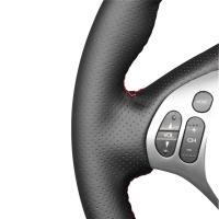 China Hand Stitching Suede PU Leather Steering Wheel Cover for Honda Acura TL 2007-2008 for sale