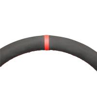 China Hand Stitching Suede PU Leather Steering Wheel Cover for Honda Acura TL 2007-2008 for sale