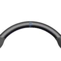 China Customized Durable Car Accessories Auto Suede Carbon Fiber Car Steering Wheel Cover for Subaru Forester 2005-2008 Impreza WRX for sale