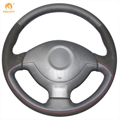 China Black Leather Steering Wheel Cover for Suzuki Jimny for sale