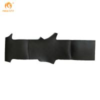 China Customize Personalized New Black Artificial Leather Hand Stitched Car Cover Steering Wheel Skin for Suzuki Alivio 2015 2016 for sale