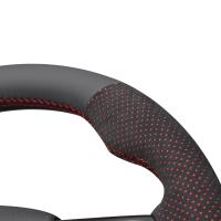 China DIY Customized Durable Accessories For Girls Car Starlight Athsuede Leather Car Steering Wheel Cover for Subaru WRX 2015-2020 US for sale