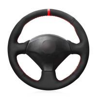 China Hand Sewing Soft Suede Steering Wheel Cover for Honda S2000 Civic Si Acura RSX 2000 2001 2002 2003 2004 2005 2006 for sale