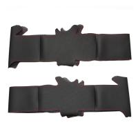 China Genuine Leather Hand Stitching Black Customized DIY Steering Wheel Cover For Suzuki Swift 2011 2012 2013 for sale