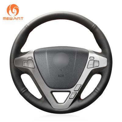 China Custom Hand Stitching Artificial Leather Steering Wheel Cover for Acura MDX 2009 2010 2011 2012 for sale