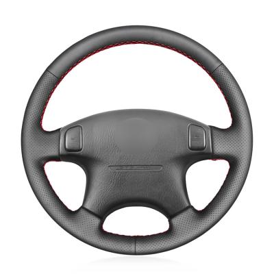 China Hand Stitching Leather Steering Wheel Cover for Honda Prelude Accord 6 Odyssey CRV CR-V Acura CL MDX TL for sale