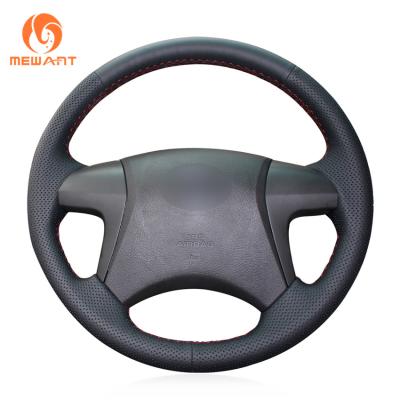 China Hand Stitching Artificial Leather Custom Steering Wheel Cover for Toyota Kijiang Innova E J G V 2.0 AT 2.5 STD 2004-2014 for sale