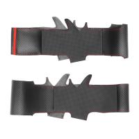 China Custom Hand Stitching Matt Carbon Leather Steering Wheel Cover for Toyota Yaris GR 2020-2022 for sale