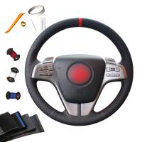 China Custom  Hand Stitching Artificial Leather Steering Wheel Cover for Mazda 6 Atenza 2009 2010 2011 2012 2013 for sale
