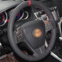 China Custom  Hand Stitching Artificial Leather Steering Wheel Cover for Mazda 6 Atenza 2009 2010 2011 2012 2013 for sale