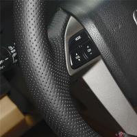 China Artificial Leather Stitched Steering Wheel Wrap for Honda Accord 8 2008-2012 Odyssey 2011-2017 Crosstour 2012 Pilot 2009-2015 for sale
