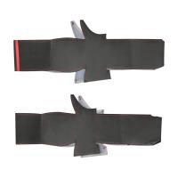 China Wholesales Red Stitching Suede Steering Wheel Cover Red Strip for Honda CR-V CRV 2007 2008 2009 2010 2011 for sale