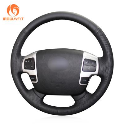 China MEWANT Hand Sew Steering Wheel Cover Wrap for Toyota Land Cruiser 2008-2015 Tundra 2007-2013 Sequoia 2008-2013 HiAce 2014-2018 for sale