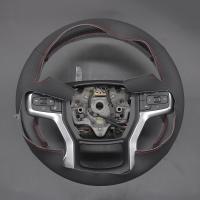 China DIY Customize Car Interior Accessories Auto Leather Hand Stitch Mewant Steering Wheel Cover for Chevrolet Blazer Silverado Cruze for sale