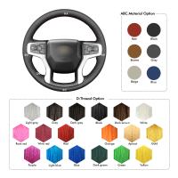 China DIY Customize Car Interior Accessories Auto Leather Hand Stitch Mewant Steering Wheel Cover for Chevrolet Blazer Silverado Cruze for sale