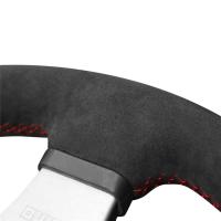 China MEWANT For  Mitsubishi Lancer Evolution EVO IX 9 VIII 8 VII 7 Heat Resistant Thin Steering Wheel Cover For Automobile Red Strip for sale