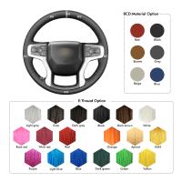 China High Quality Car Interior Accessories Auto Leather Hand Stitch Mewant Steering Wheel Cover for Chevrolet Blazer Silverado for sale