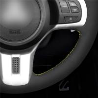 China MEWANT Drop Ship For Mitsubishi Lancer Evolution EVO X 10 2008-2015 Fashion Car Accessories For Women Steering Wheel Cover Suede for sale