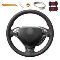 China Wholesales Hand Stitched Artificial Leather Steering Wheel Cover for Honda Acura TL for sale